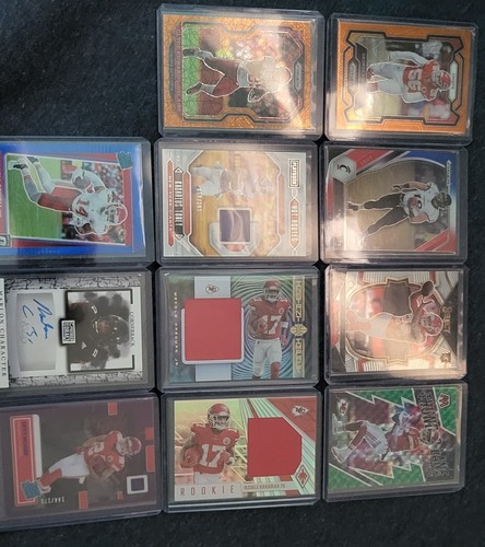 kc chiefs football cards lot | eBay