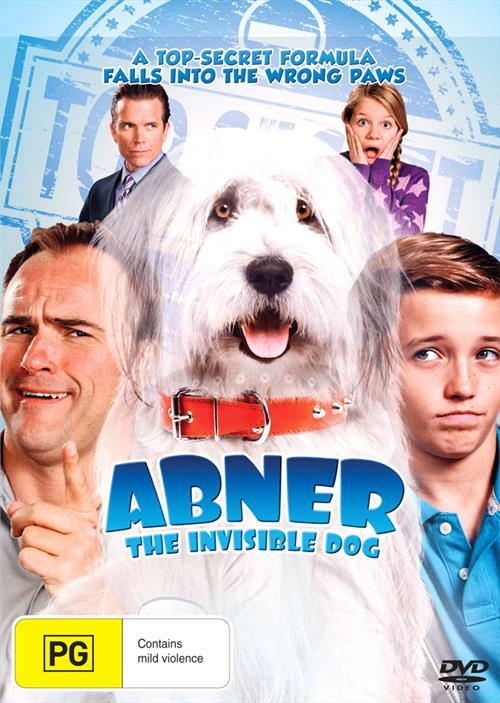 Abner The Invisible Dog Dvd Cover