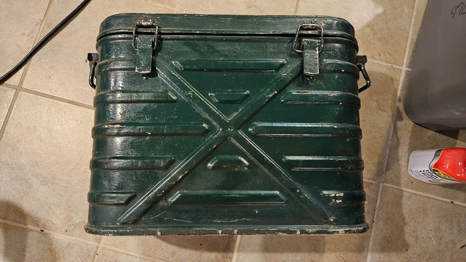 VIETNAM US MILITARY INSULATED FOOD CONTAINER COOLER MERMITE 1962 DATED ...