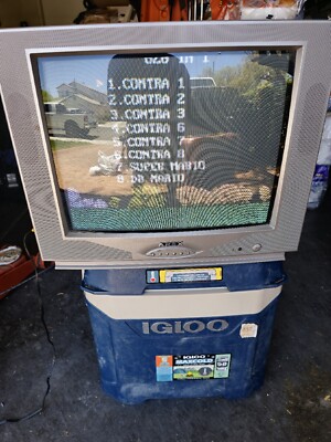 Apex AT2008 20" Retro Gaming Color CRT TV Rare No Remote | eBay