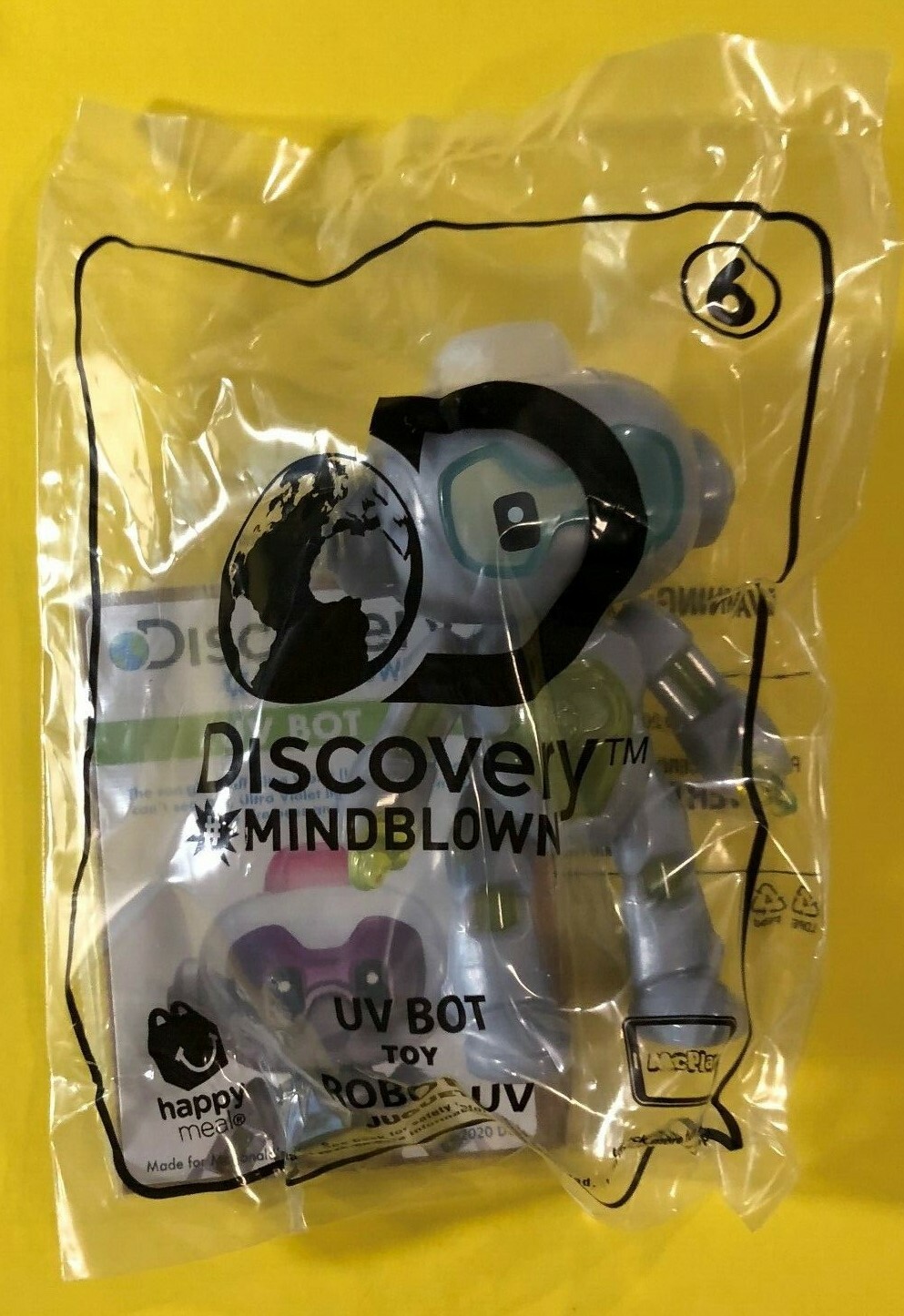 2019/2020 McDonalds Happy Meal Toys Discovery Mindblown Robots PICK ...