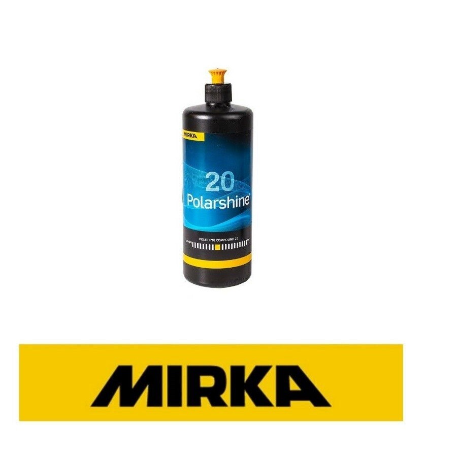 MIRKA Polarshine 20 Polishing Compound 2018 1L pasta abrasiva polish ...