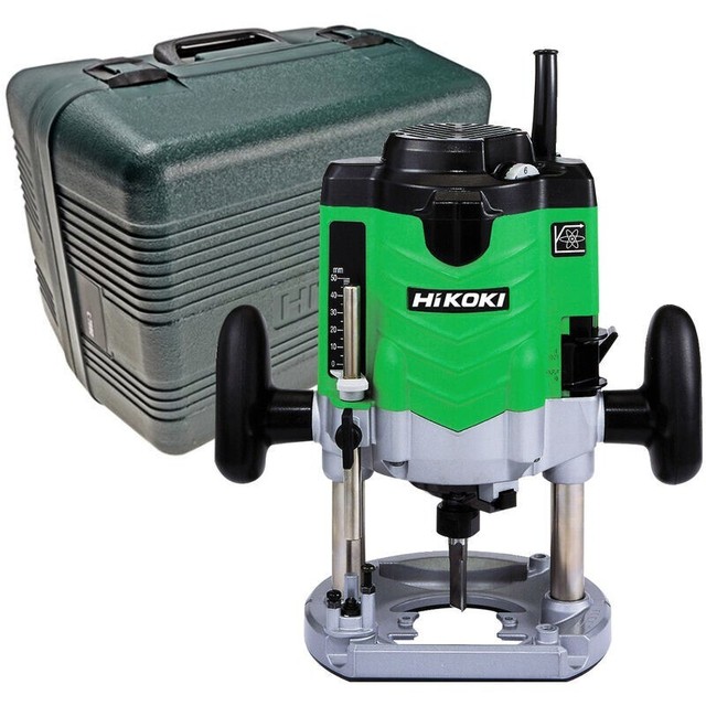 Hitachi M12VE 1/2in Variable Speed Router & Case 2000 Watt 240 Volt for ...