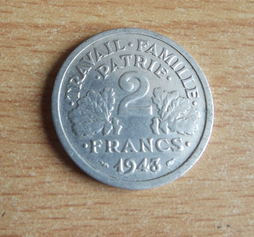 1943 French 2 Franc Coin | eBay