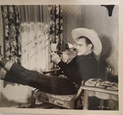 Tragic Western Actor BUCK JONES Very Rare Signed Photo - Died in a Fire ...