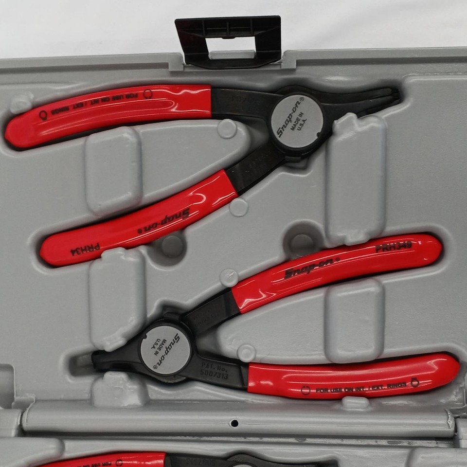 SNAP-ON Snap Ring Pliers Set PRH406 Complete Tool Set | eBay