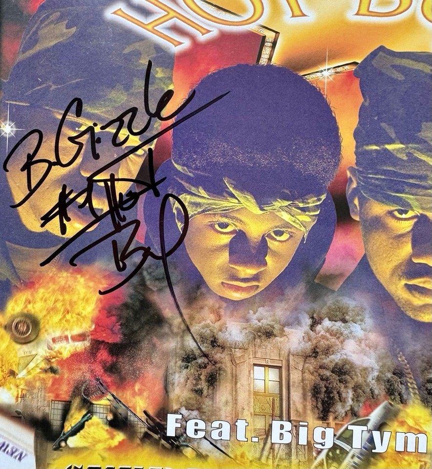 RARE B.G. & TURK HOT BOYS HAND SIGNED AUTOGRAPHED VINYL ALBUM LP +JSA ...