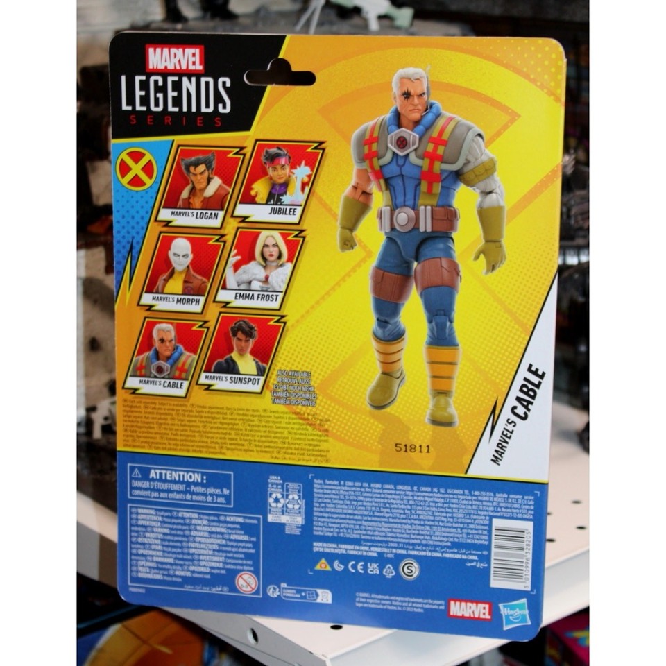 Marvel Legends Cable X-Men 97 Animated xmen series New | eBay