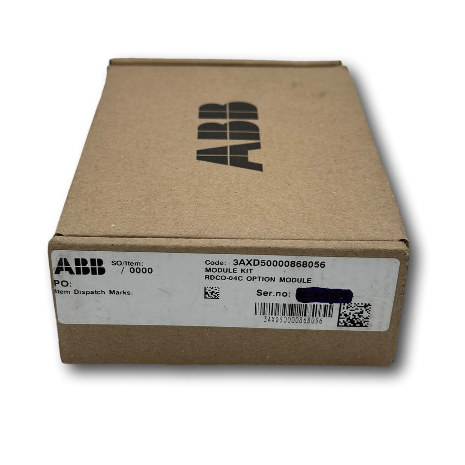 ABB 3AXD50000868056 RDCO-04C OPTION MODULE (New Boxed) B40 | eBay