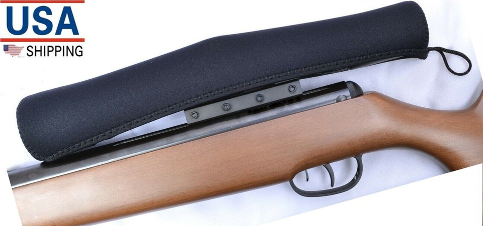 2pcs X Delux Soft Neoprene Scope Guard Cover for Full Size Rifle Scope ...