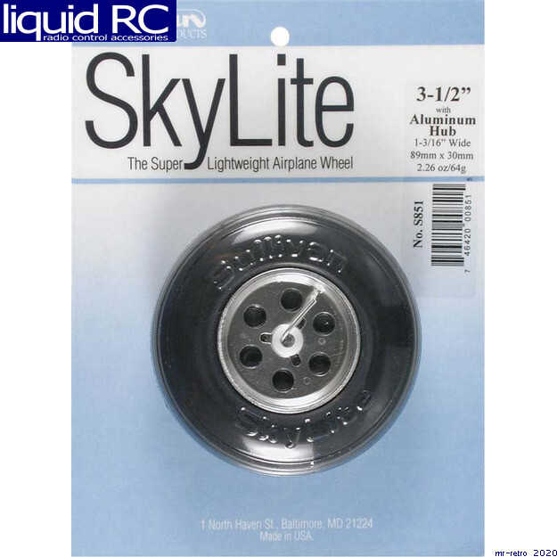 Sullivan Products 851 Sullivan SkyLite Wheels w/Aluminum Hub 3-1/2 inch ...
