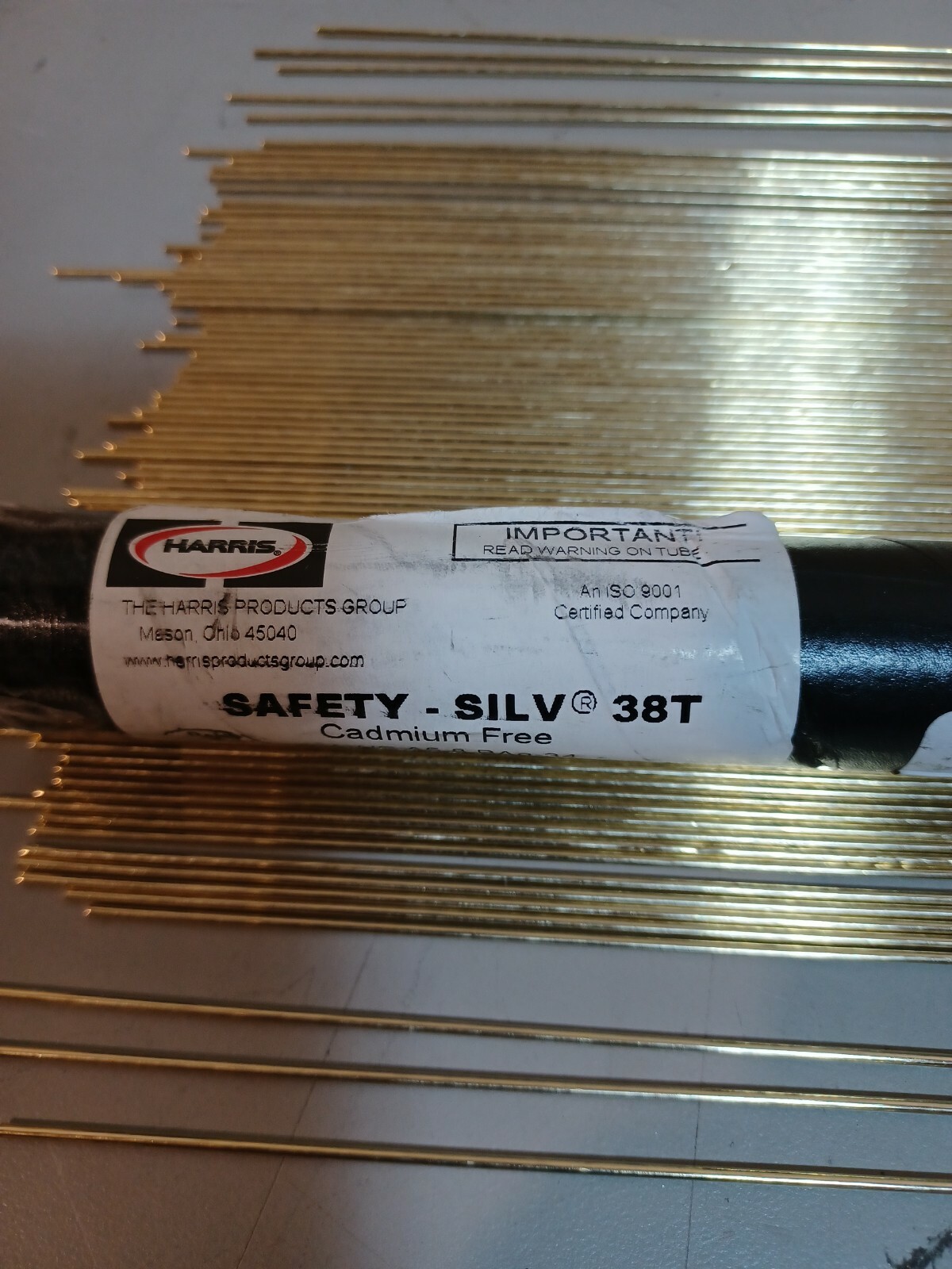 HARRIS SAFETY-SILVE 38T AWS A5.8 BAg-34 1/16"×36" for sale online | eBay