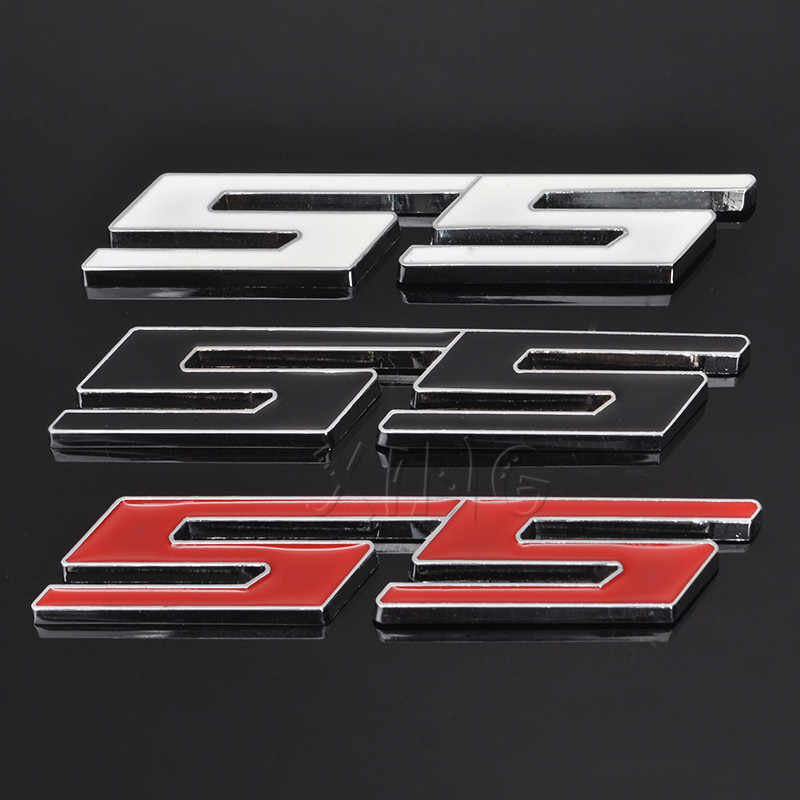 1x SS grill badge or trunk badge Emblem 3D Decal for chevy Series | eBay