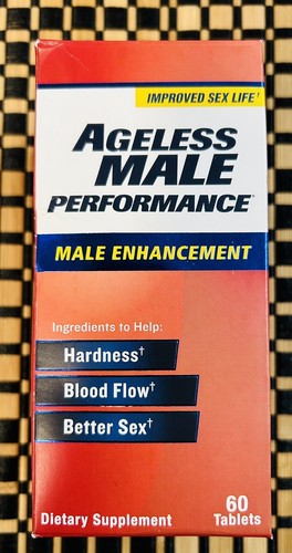 Ageless Male Performance Male Enhancement 60 tablets 01/2026+ New In ...