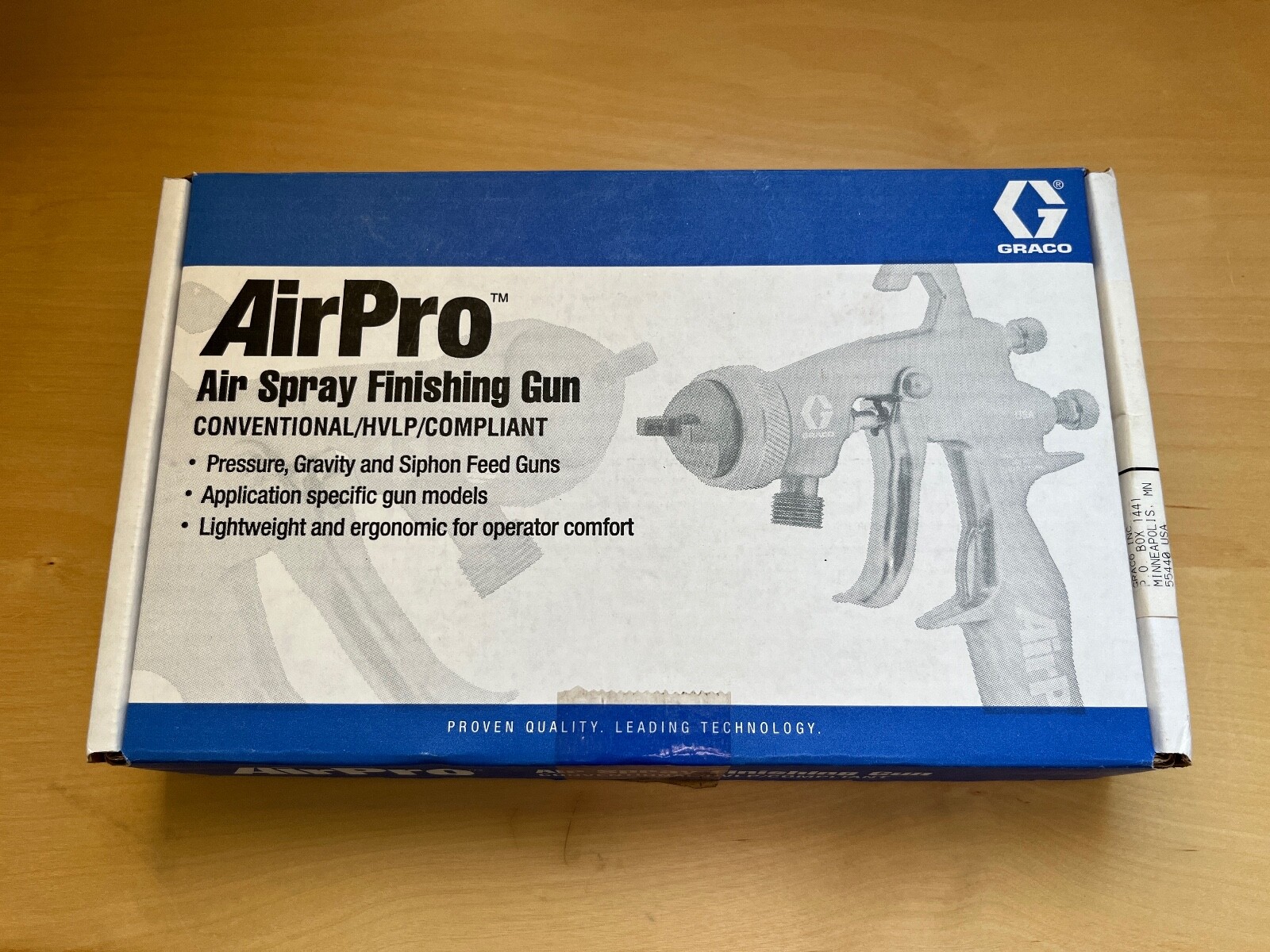 Graco 289006 AirPro HVLP Paint Sprayer Gun New Open Box | eBay
