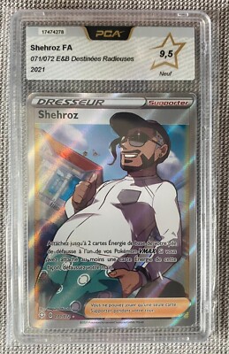 Carte Pokémon Shehroz FA 071/072 E&B Destinées Radieuses PCA 9,5 (Neuf ...