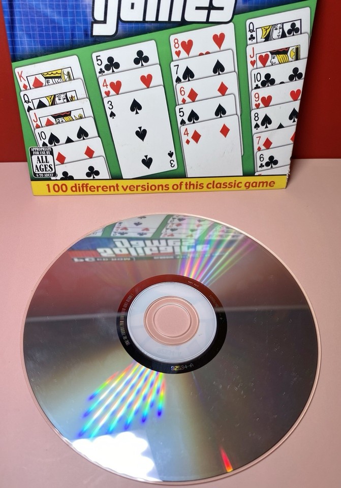 Solitaire Games PC CD-ROM 100+ Versions Classic Aurimor GSP Vintage ...