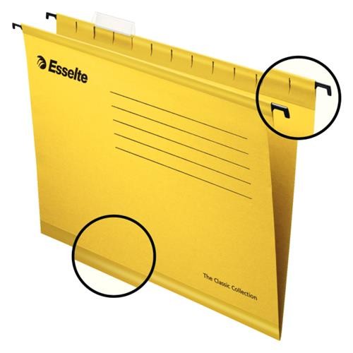 Esselte Pendaflex FC hanging folder Yellow | eBay UK