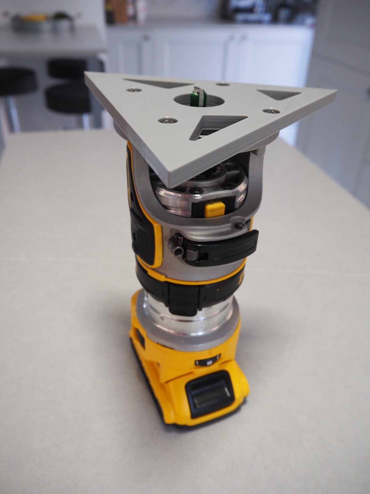 Dewalt DCW600 Compatible Triangular Trim Router Replacement Base – INC ...