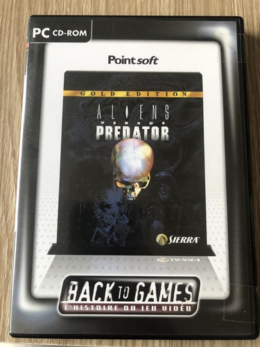 ALIENS VERSUS PREDATOR GOLD EDITION PC CD ROM WINDOWS 95 98 FRANÇAIS RARE | eBay