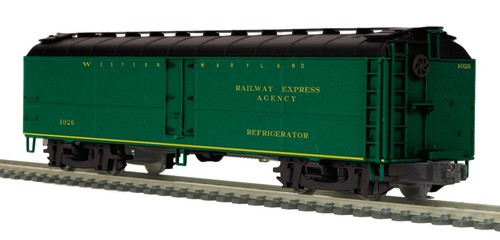 MTH PREMIER 20-94269 WESTERN MARYLAND WMD R50B EXPRESS REEFER CAR O ...