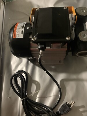 Oil Transfer Self Priming Electric Fuel Fluid Pump Pump AC 110V 550W ...