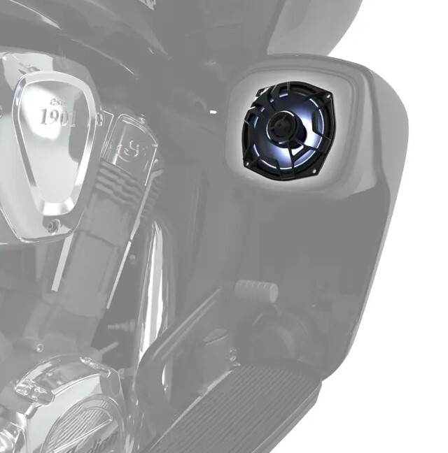 2019-2025 INDIAN MOTORCYCLE POWERBAND AUDIO SPEAKERS W/ UNDERGLOW ...