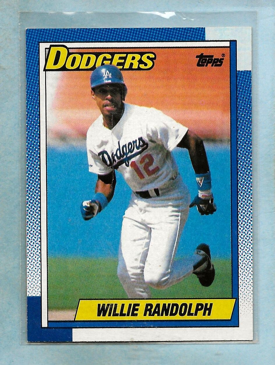WILLIE RANDOLPH - 1990 Topps - #25 - Dodgers - Comb. Shipping | eBay