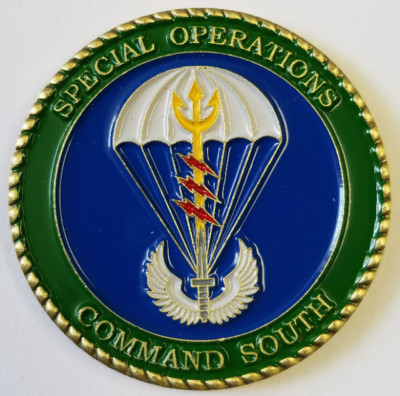 SOCSOUTH Special Operations Command Panama USASOF Green Berets SEALs ...