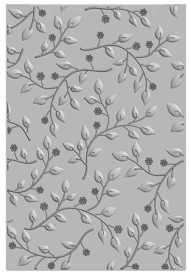 Sizzix Summer Foliage 3D Embossing folder #666213 Retail $11.99 | eBay