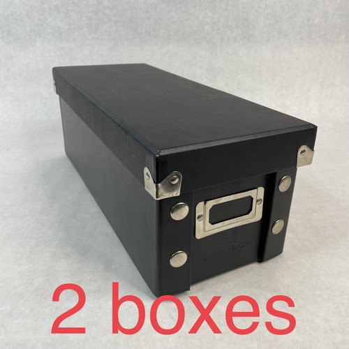 Snap-N-Store CD Storage Box - Pack of 2 Durable 5.1x5.1x13.2 in ...