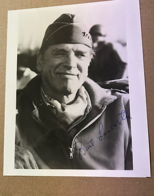 BURT LANCASTER Autographed Publicity Photo ( AA ) | eBay