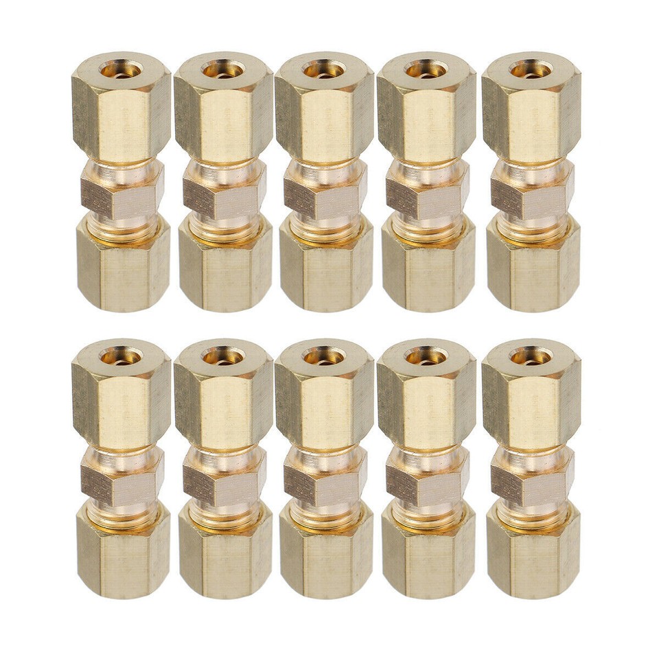 182 Piece Brake Line Tube Fitting Nuts Kit Female Male Inverted Flares ...