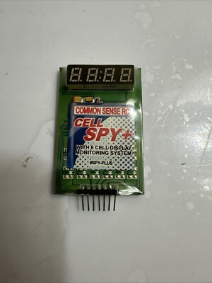 Common Sense RC Balance Pro with Cell Display Monitoring System | eBay