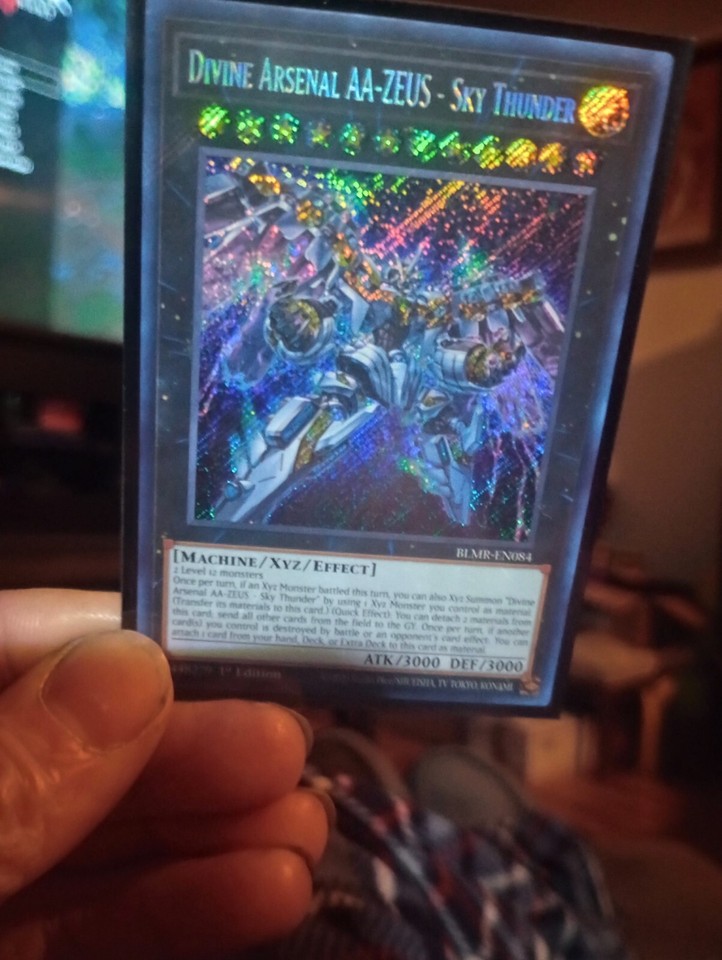 Yu-Gi-Oh! Divine Arsenal AA-ZEUS - Sky Thunder - BLMR-EN084 1st Ed, NM ...