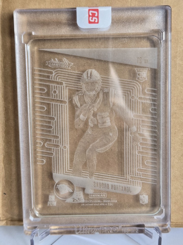 2024 Panini Absolute - Glass Jonathon Brooks #21 (RC) 🔥 🔥 CASE HIT 🔥 🔥 ...