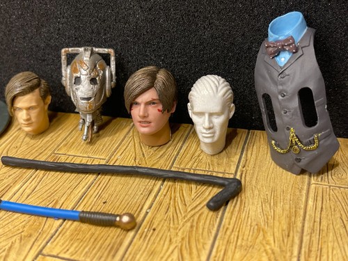 1:12 Lim Toys Resident Evil RPD Leon Scott Kennedy Head w Dr Who Sculpt ...