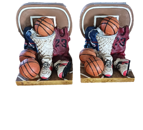 Michael Jordan basketball sports team bookends. approx. 4"Lx5"H. | eBay