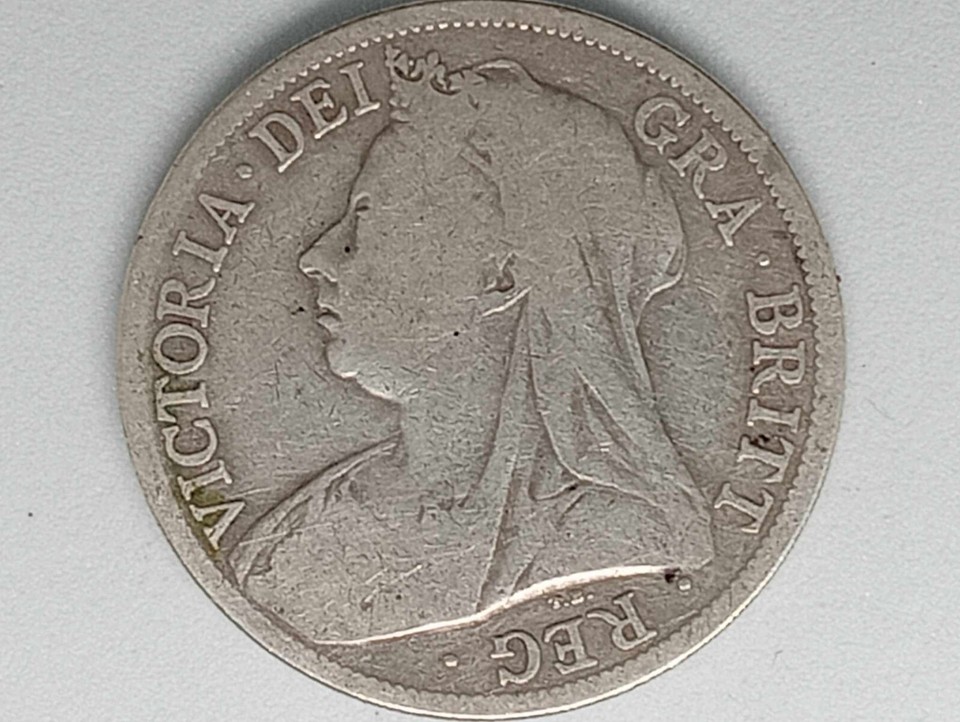 1898 - British Queen Victoria Silver Half Crown (Circulated) (G) | eBay ...
