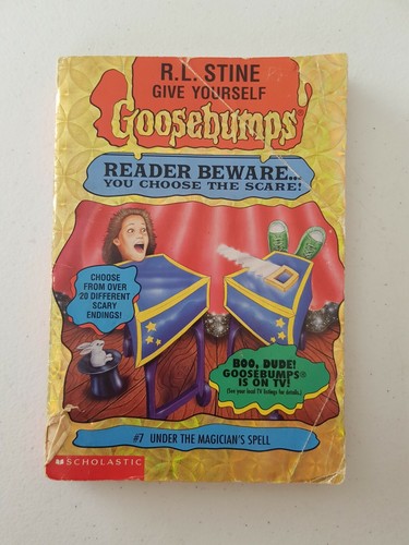 Give Yourself Goosebumps #7: Under the Magician's Spell by R. L. Stine ...
