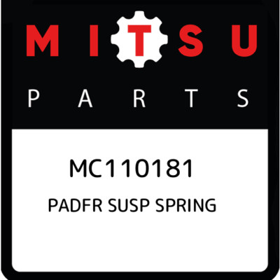 MC110181 Mitsubishi Padfr susp spring MC110181, New Genuine OEM Part | eBay