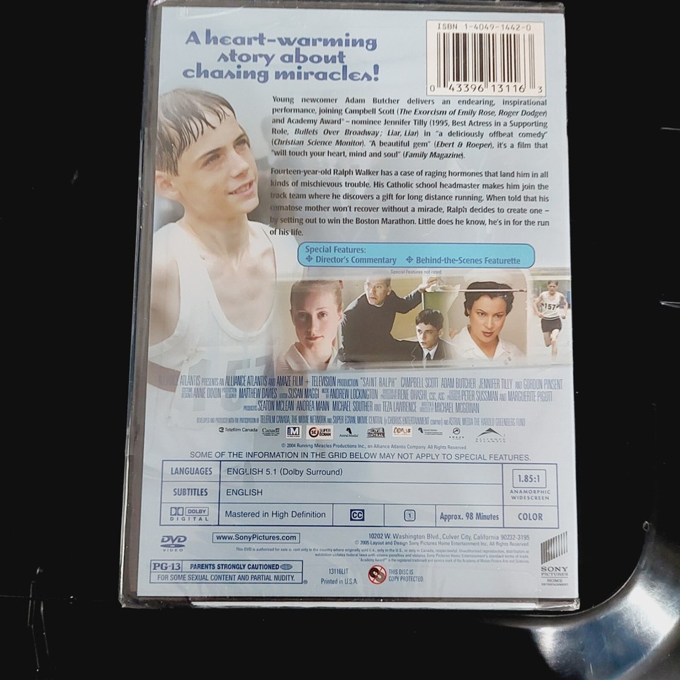 Saint Ralph Scott Campbell Jennifer Tilly Adam Butcher 2005 DVD ...