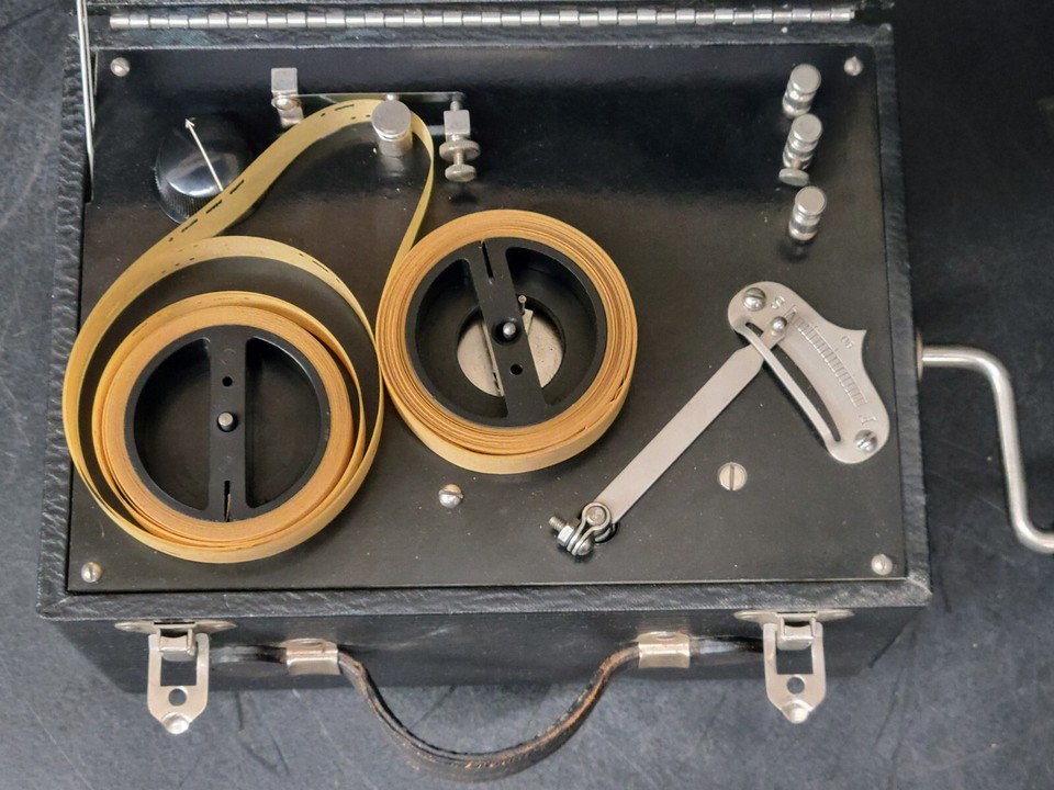 Vintage Instructograph Code Instructor with Morse Code Tape Telegraph ...