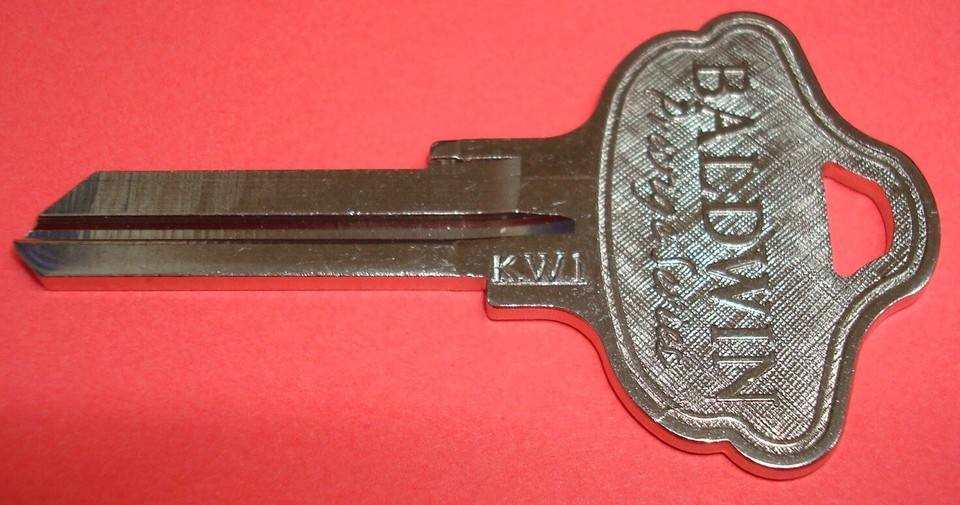 NEW BALDWIN PRESTIGE SERIES Kwikset KW1/ KW11 BLANK KEY - SMART KEY Compatible | eBay