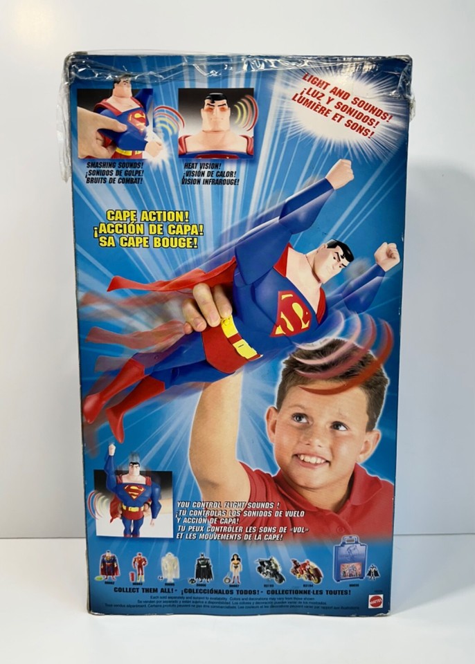 Sonic Zoom Superman 12" DC Comics Justice League America 2004 Mattel | eBay