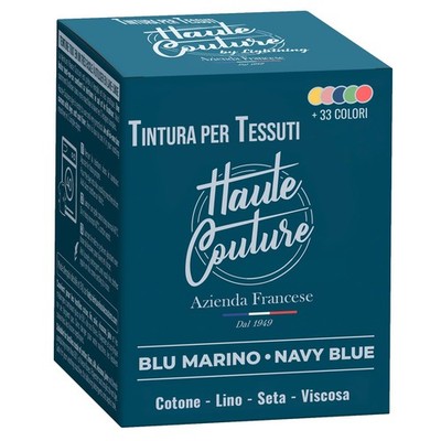 HAUTE COUTURE - Colorante Per Tessuti Blu - 350g - Blu Marino - Tutto ...
