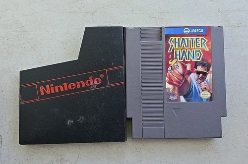 Shatterhand Nintendo NES Authentic Cartridge And Dust Cover | eBay