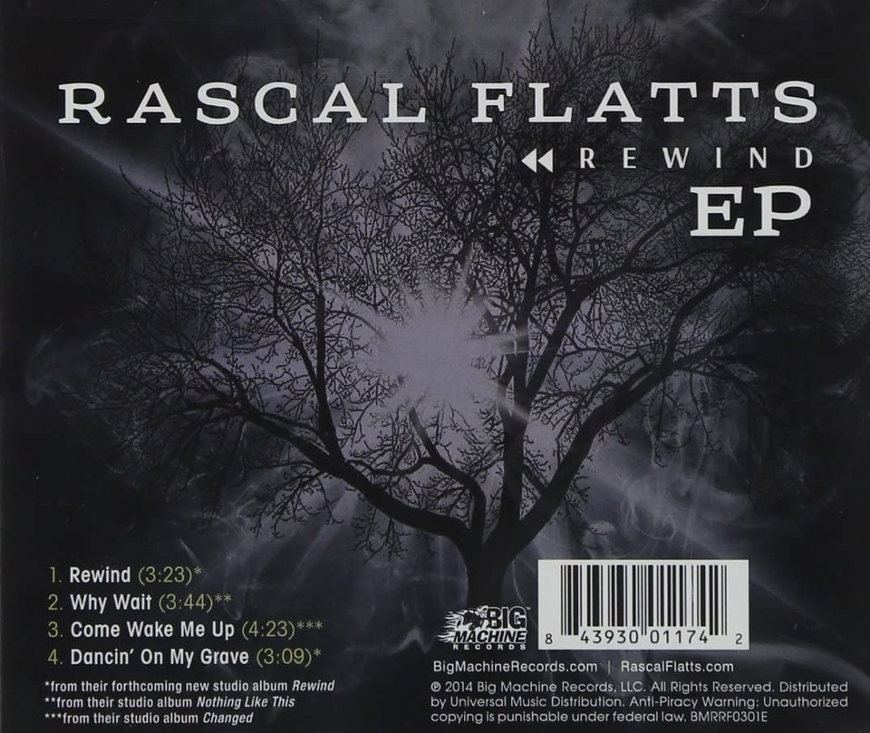 Rascal Flatts Rewind Ep 14 Walmart Exclusive (CD) (UK IMPORT) 843930011742| eBay