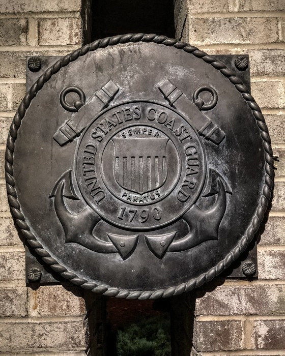 8x10 Color of the Coast Guard Medallion Memorial Park in Mount Pleasant ...