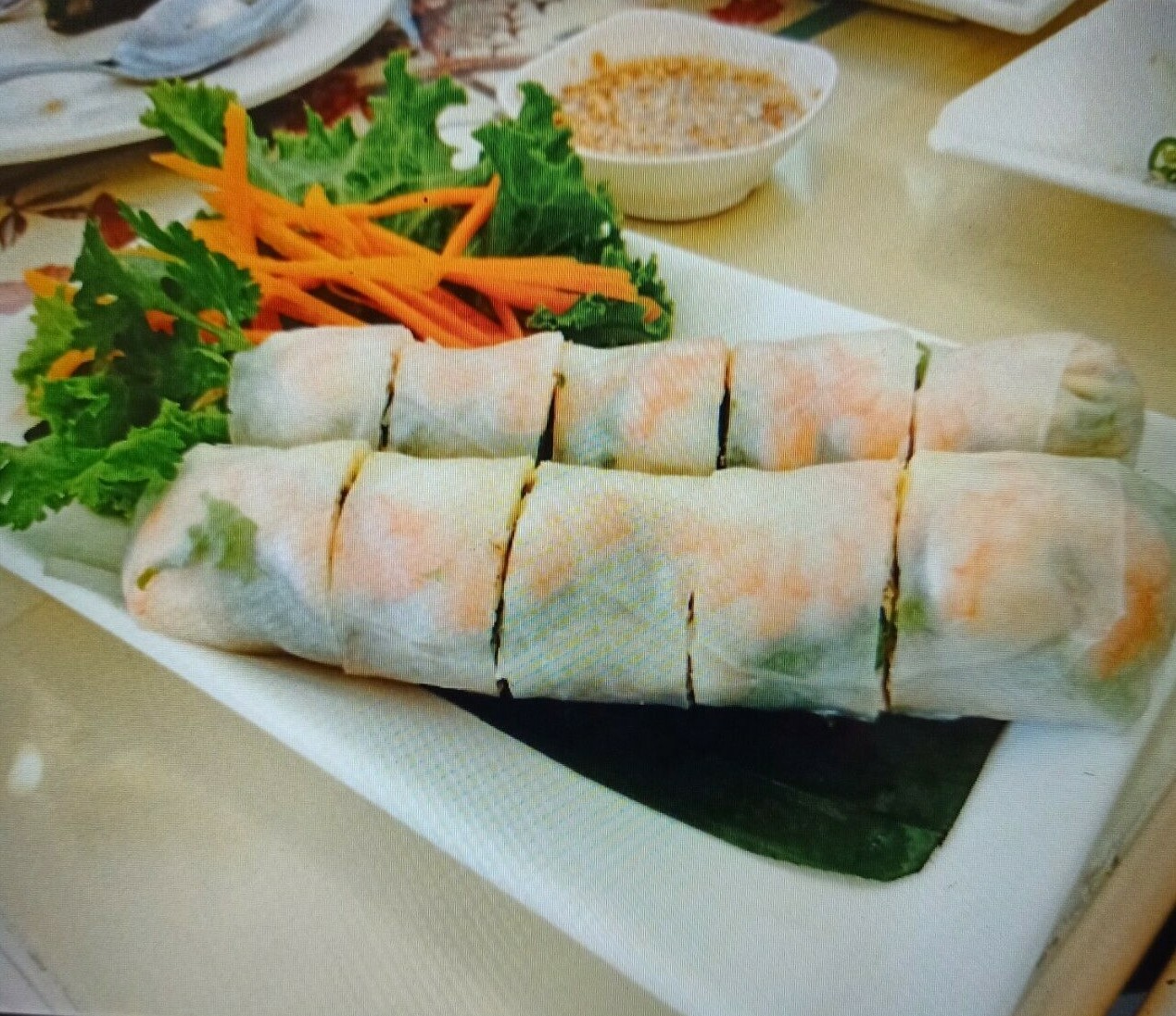 340 g. Sunlee Rice Paper (Round) Spring Roll Wrapper 22 cm. Vietnamese ...